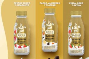 LALA 100 Súper Food, leche 100% libre de lactosa con ingredientes naturales