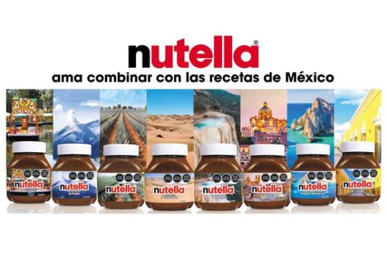 Nutella promueve destinos nacionales y recetas en tarros coleccionables