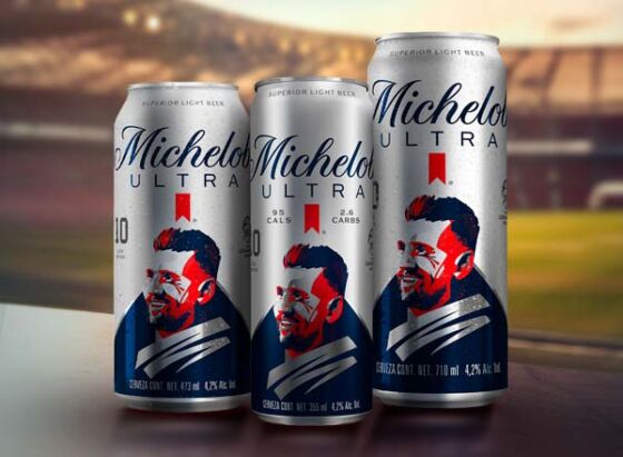 Michelob Ultra lanza lata edición especial en honor a Lionel Messi