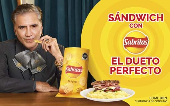 Sabritas hace dueto perfecto con Alejandro Fernández en su nueva campaña