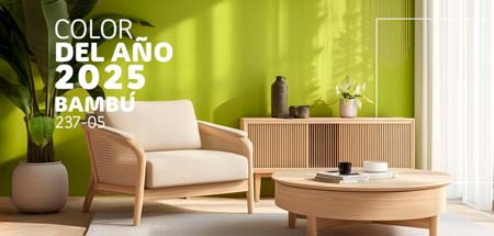 Comex presenta a Bambú 237-05 como el Color del Año 2025