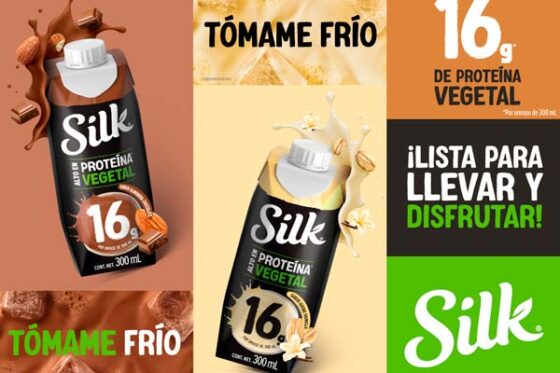 Silk Alto en Proteína, bebida vegetal lista para beber que impulsa la ...